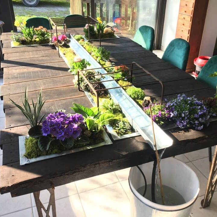 Tables aquavégétales - Mobilier Aquavégétal